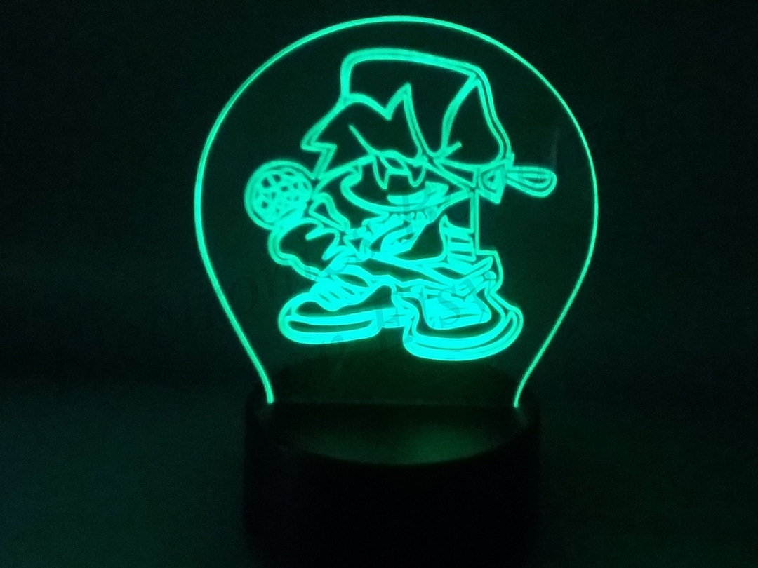 Friday Night Funkin Multi-color LED Night Light - Desk Lamp With Ios ...