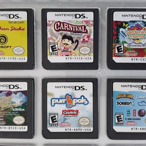 Authentic Nintendo DS Games for DS / Dslite / Dsi / 3DS XL and 2DS - Etsy