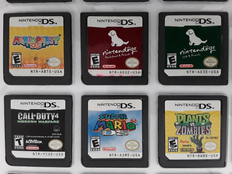 Authentic Nintendo DS Games for DS / Dslite / Dsi / 3DS XL and - Etsy