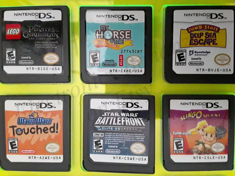 Authentic Nintendo 3DS Games - Etsy