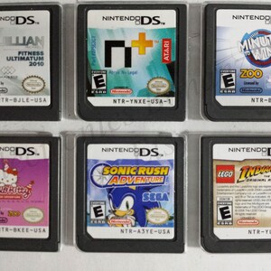 Authentic Nintendo DS Games for DS / Dslite / Dsi / 3DS XL and 2DS - Etsy