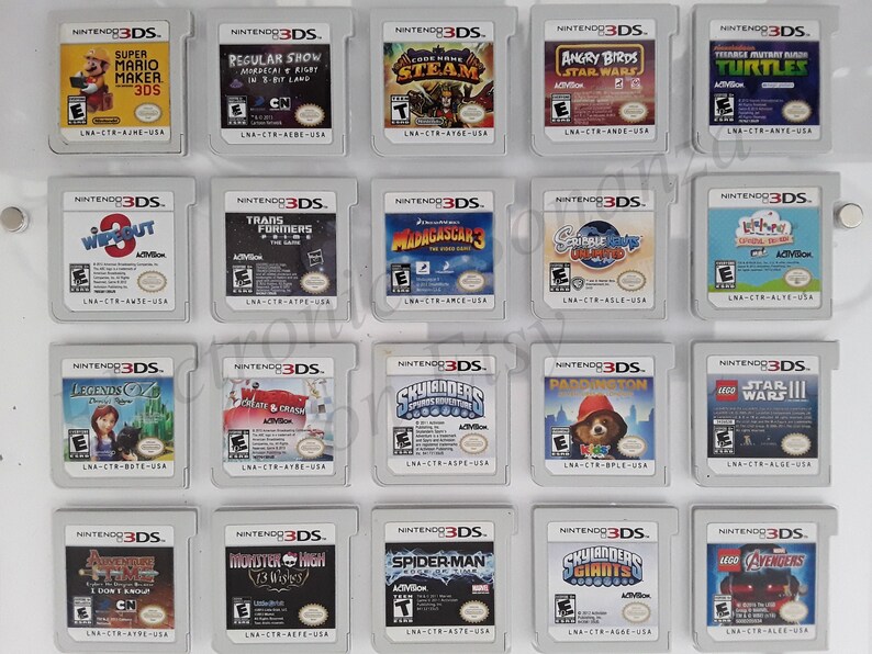 Authentic Nintendo 3DS Games - Etsy
