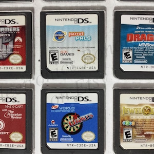 Authentic Nintendo DS Games for DS / Dslite / Dsi / 3DS XL and 2DS - Etsy