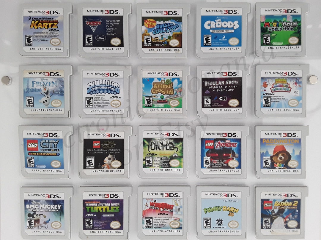 Authentic Nintendo 3DS Games - Etsy