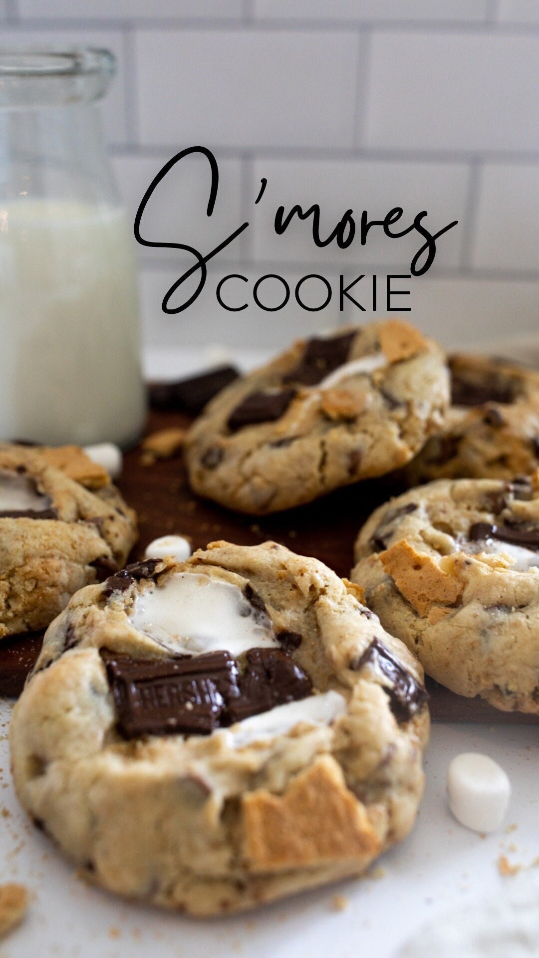 Smores Jumbo Gourmet Cookies - Etsy