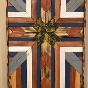 Cross Barn Quilt Wall Décor - Etsy