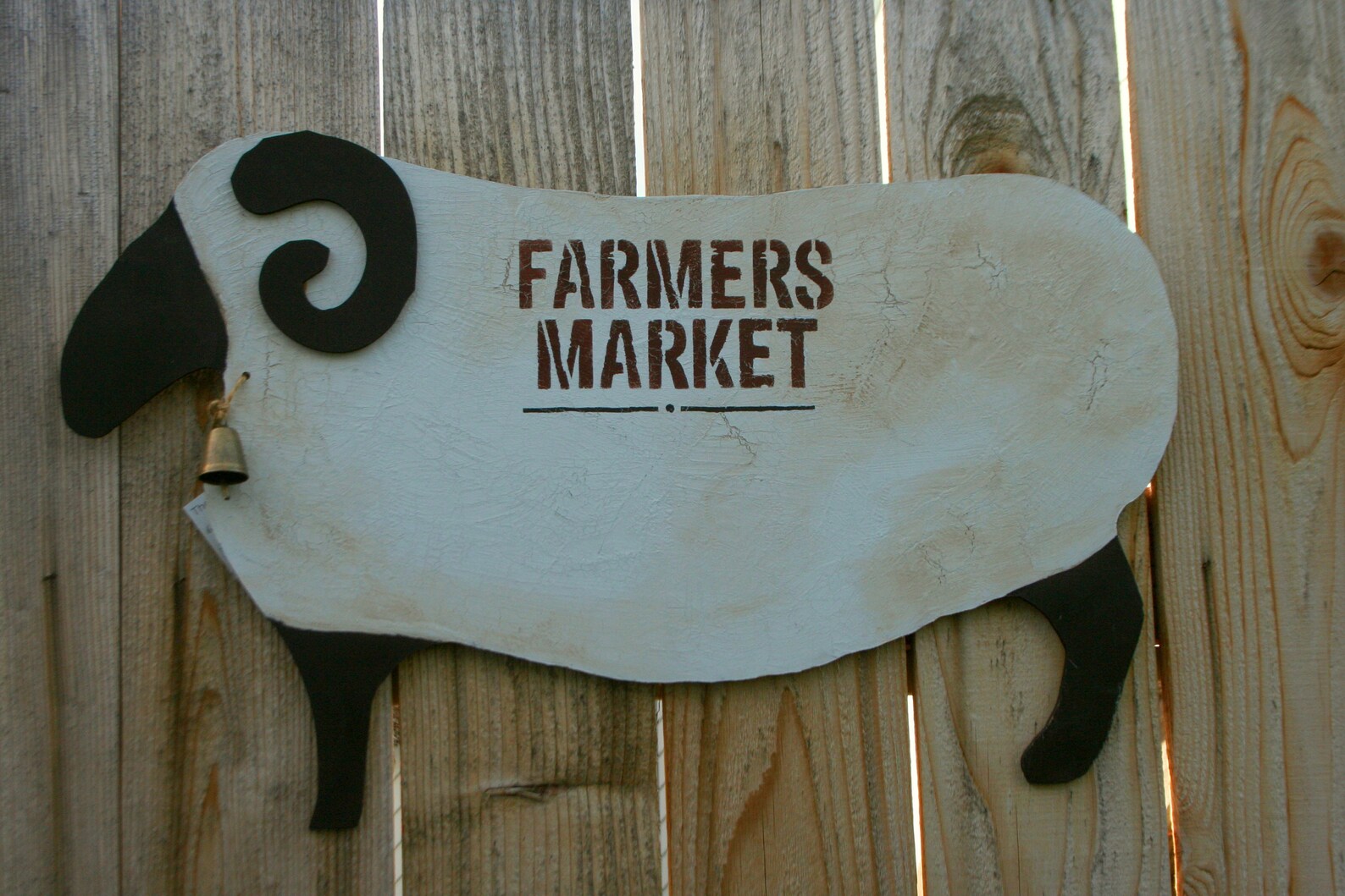 Sheep Decor Sheep Sign Farmhouse Decor FARMERS MARKET Folk - Etsy