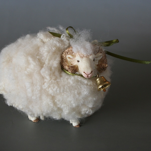 Ceramic Ram Figurine - Etsy