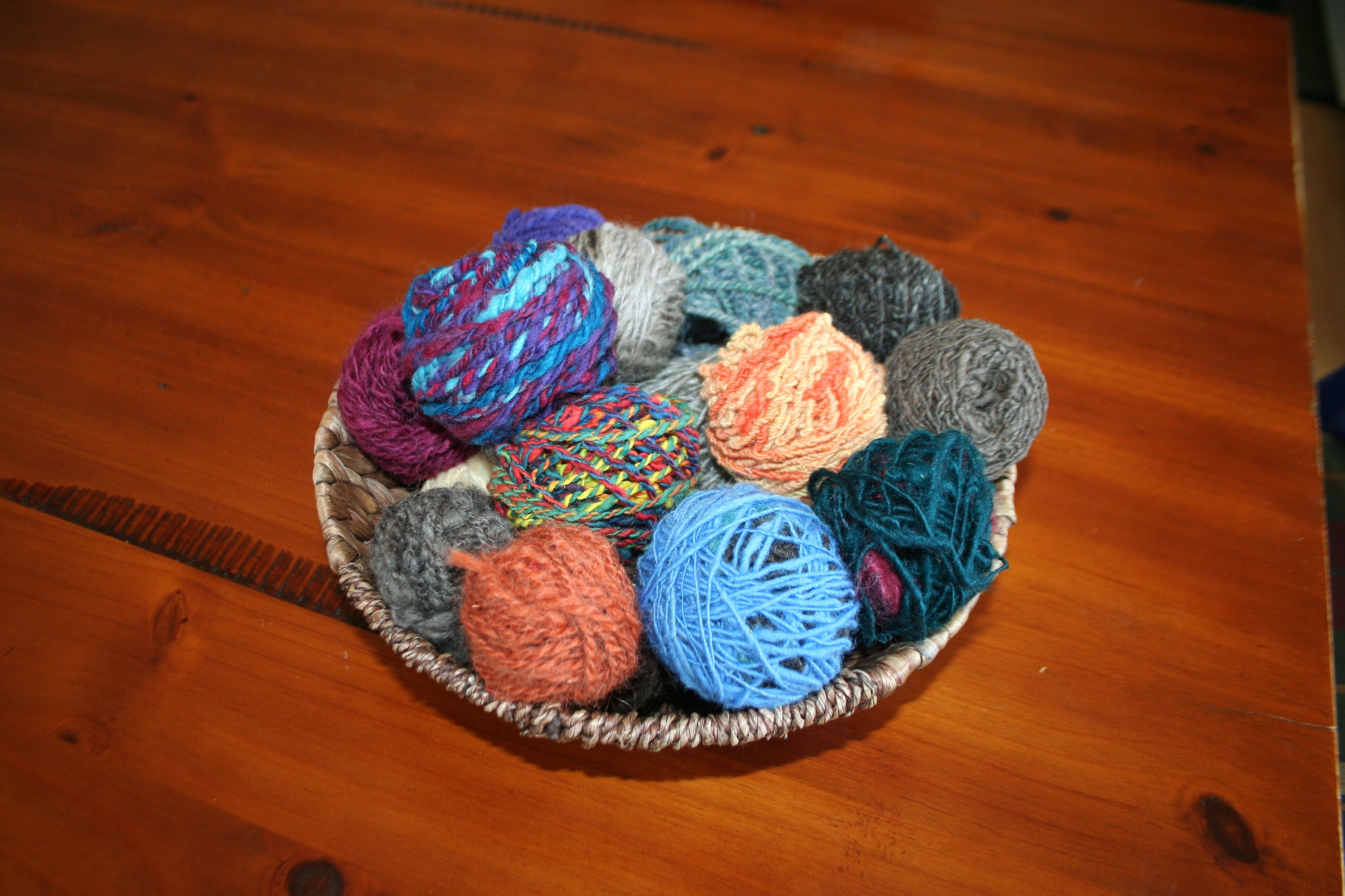 Yarn Balls Farm Decor Handspun Yarns Country Decor Natural and | Etsy