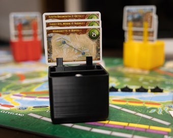 Ticket to Ride Route Card and Train Holder/organizer - Etsy