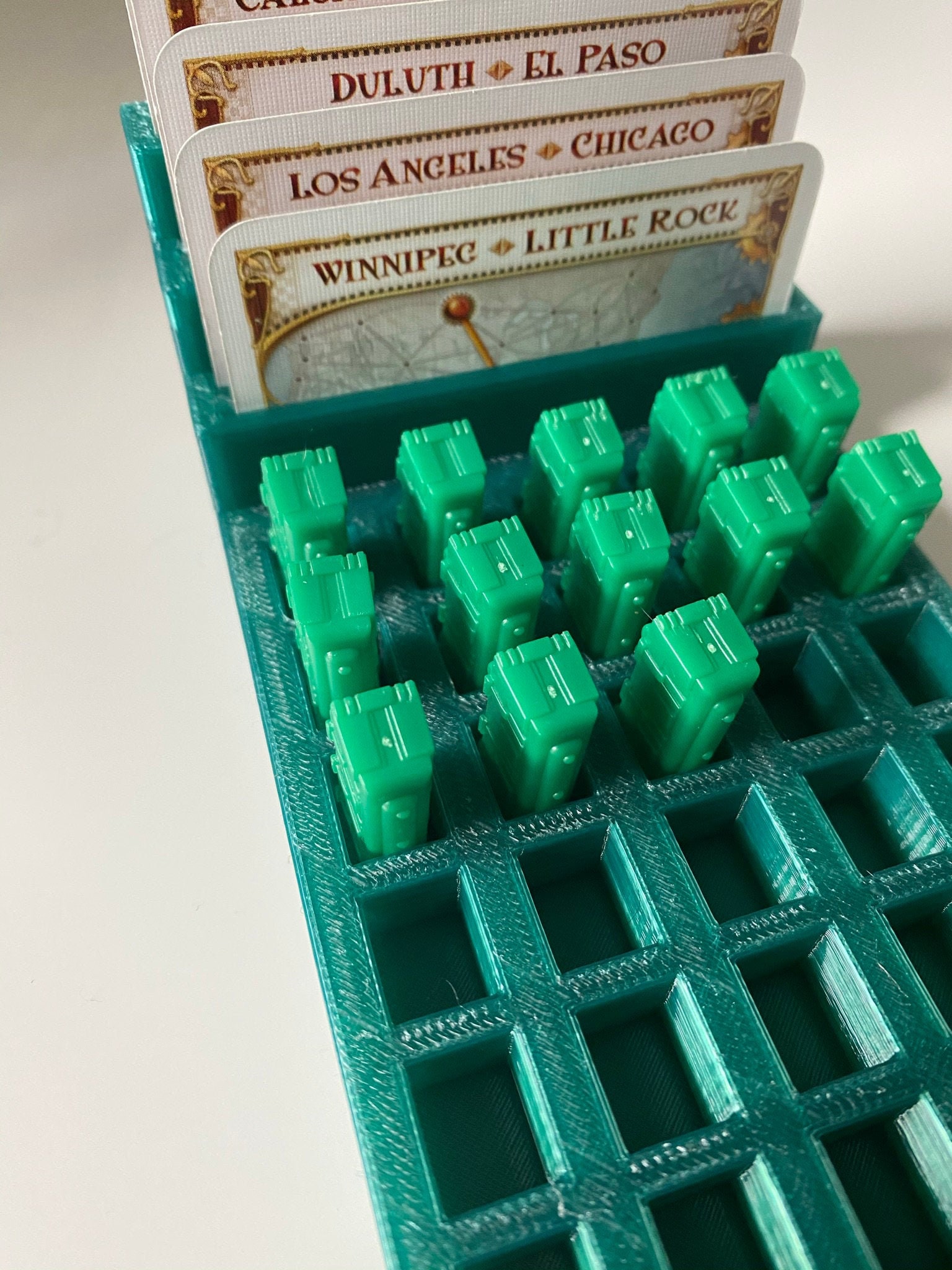 Ticket to Ride Route Card and Train Holder/organizer - Etsy