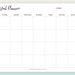 Meal Planner Horizontal, Weekly Meal Tracker, Food Log, Snack Breakfast ...