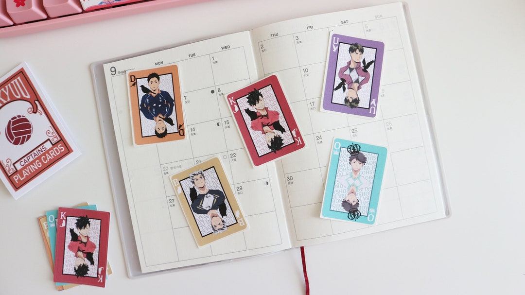 HQ Card Sticker Set 5 Stickers, Milkydarts - Etsy