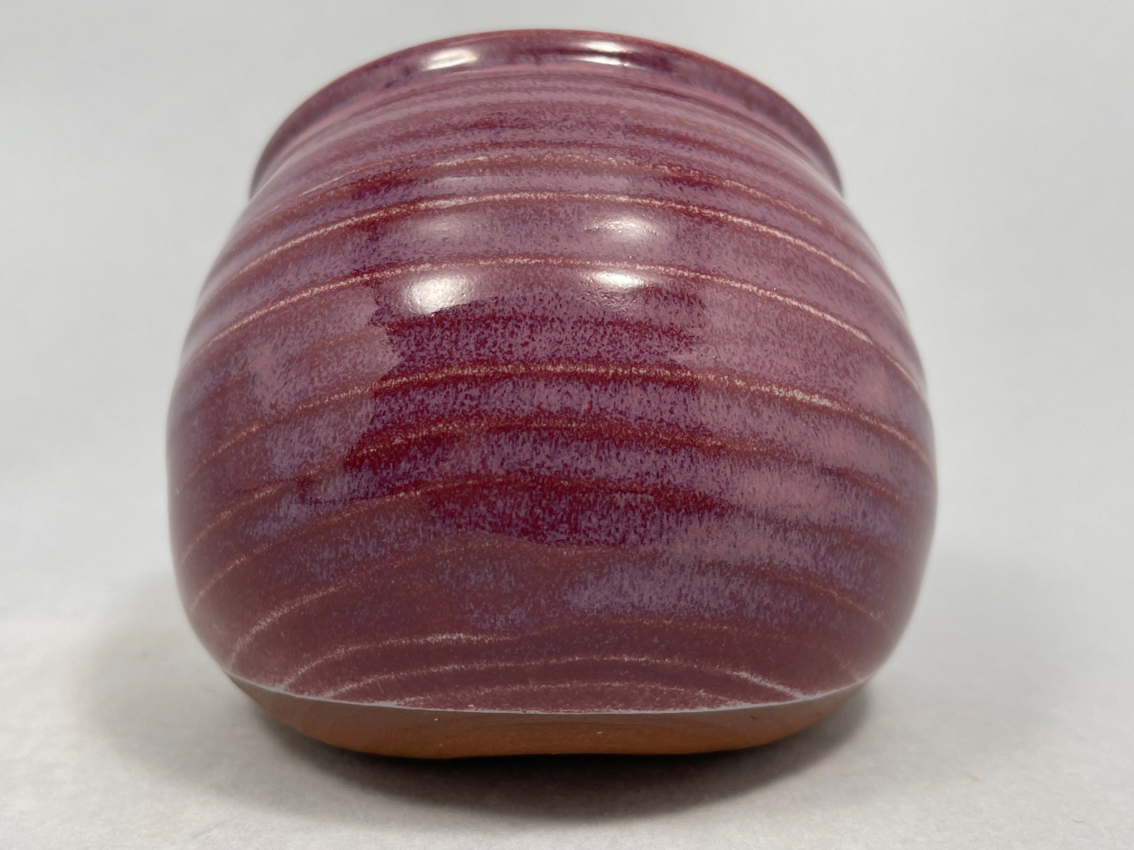 Salt Cellar Salt Keeper With Spoon in Raspberry Glaze | Etsy