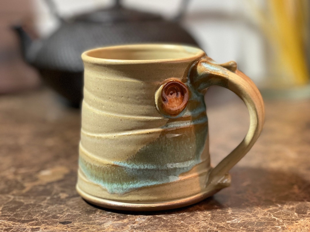 Pottery Mug, Handmade Stoneware Coffee/tea Mug in Morning Zen Satin ...