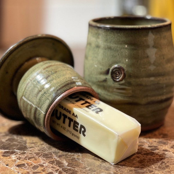 Pottery Butter Dish - Etsy