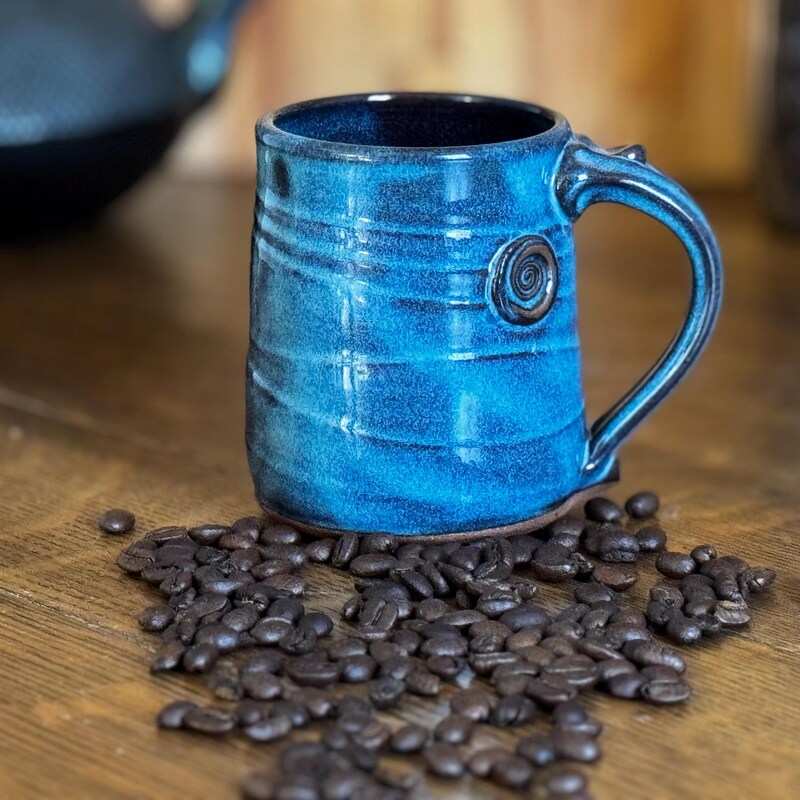Stoneware Coffee Mug - Etsy