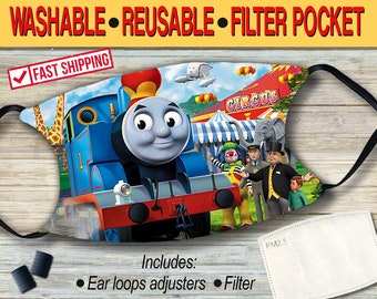 Thomas Train Face | Etsy