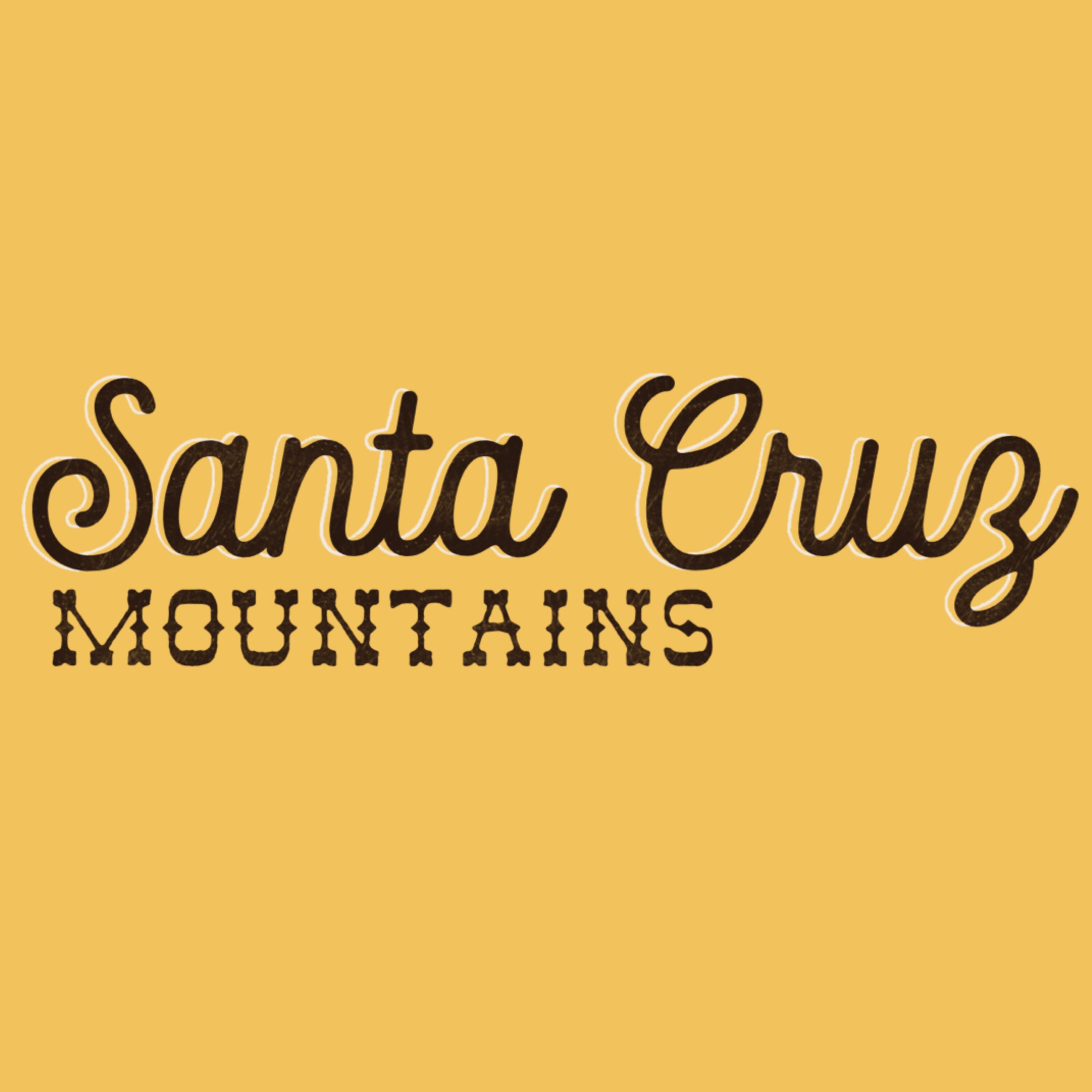 Santa Cruz Mountains Sticker Pack - Etsy