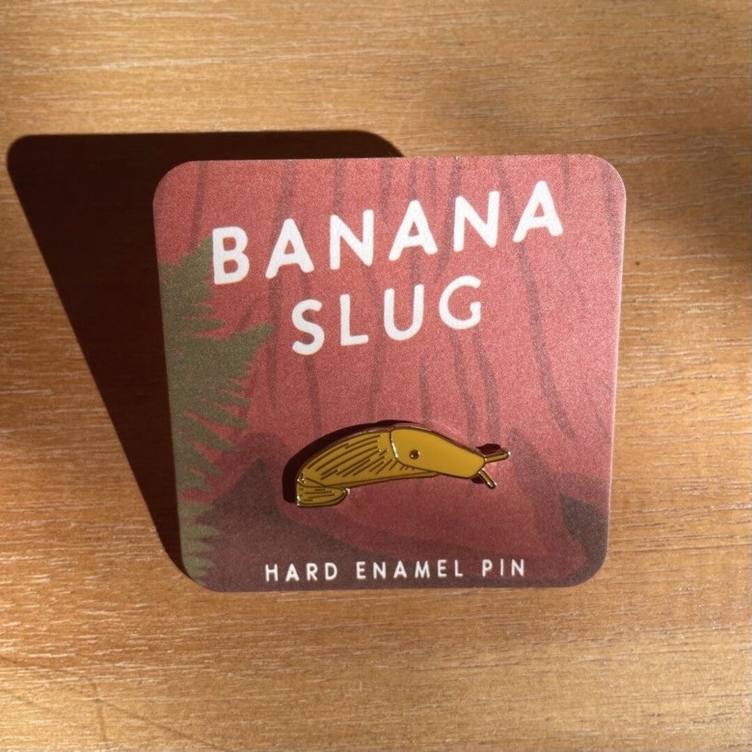 Banana Slug Hard Enamel Pin - Etsy