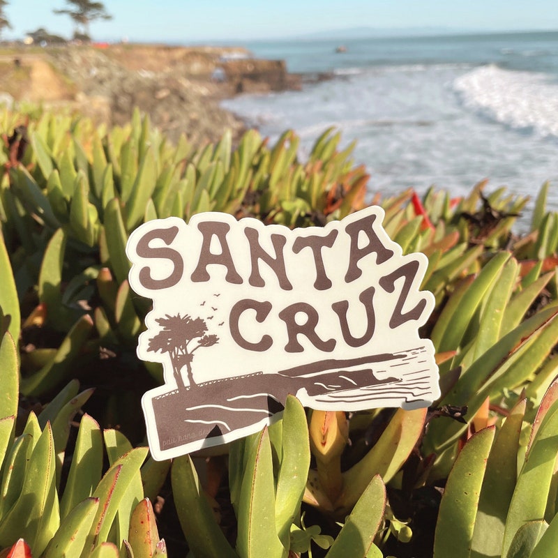 Santa Cruz Stickers - Etsy