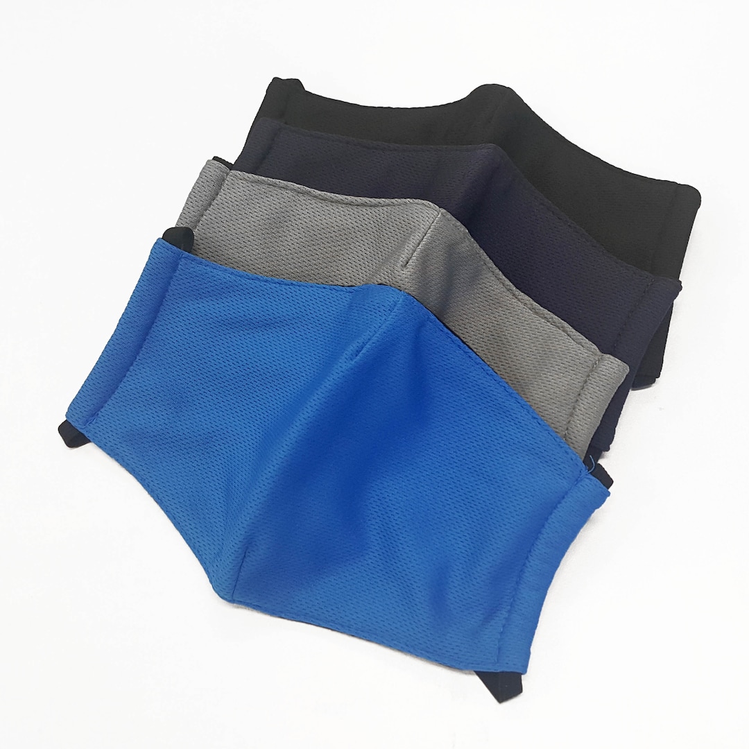 2 Pack of Big and Tall Face Masks, Water Resistant Breathable Extra ...