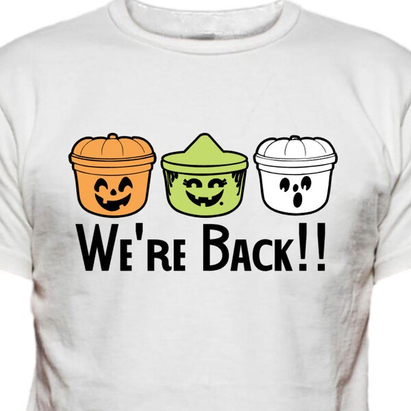 Boo Bucket Png - Etsy