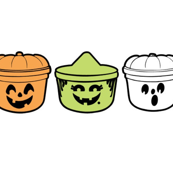 Halloween Bucket - Etsy