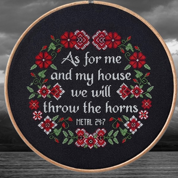 Heavy Metal Cross - Etsy