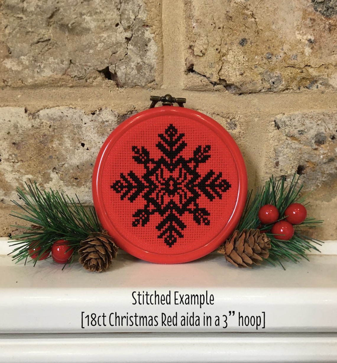 BUNDLE: 3 Small Spooky Snowflake Cross Stitch Patterns - Etsy
