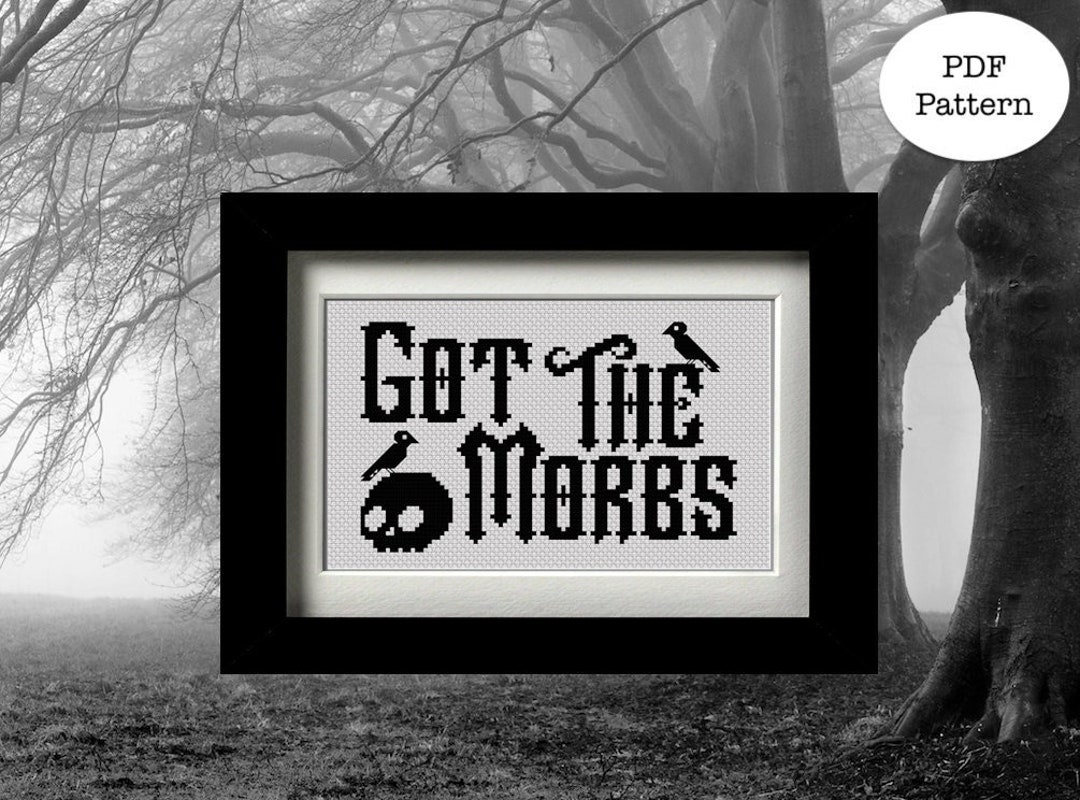 Got the Morbs - Cross Stitch PDF Pattern - Etsy