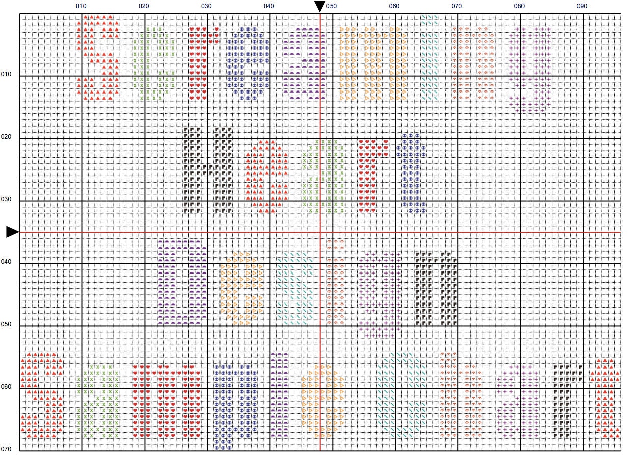 Rob Zombie / Live Laugh Love Parody Cross Stitch Pattern PDF - Etsy