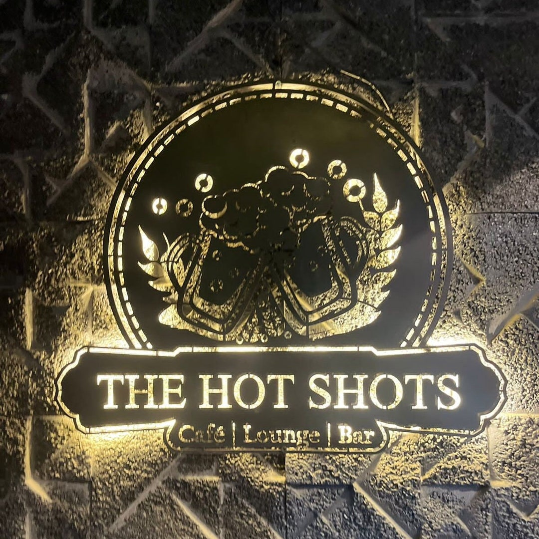 Laser Cut Metal Bar Sign Custom Metal Family Sign Custom Metal Art Wall ...