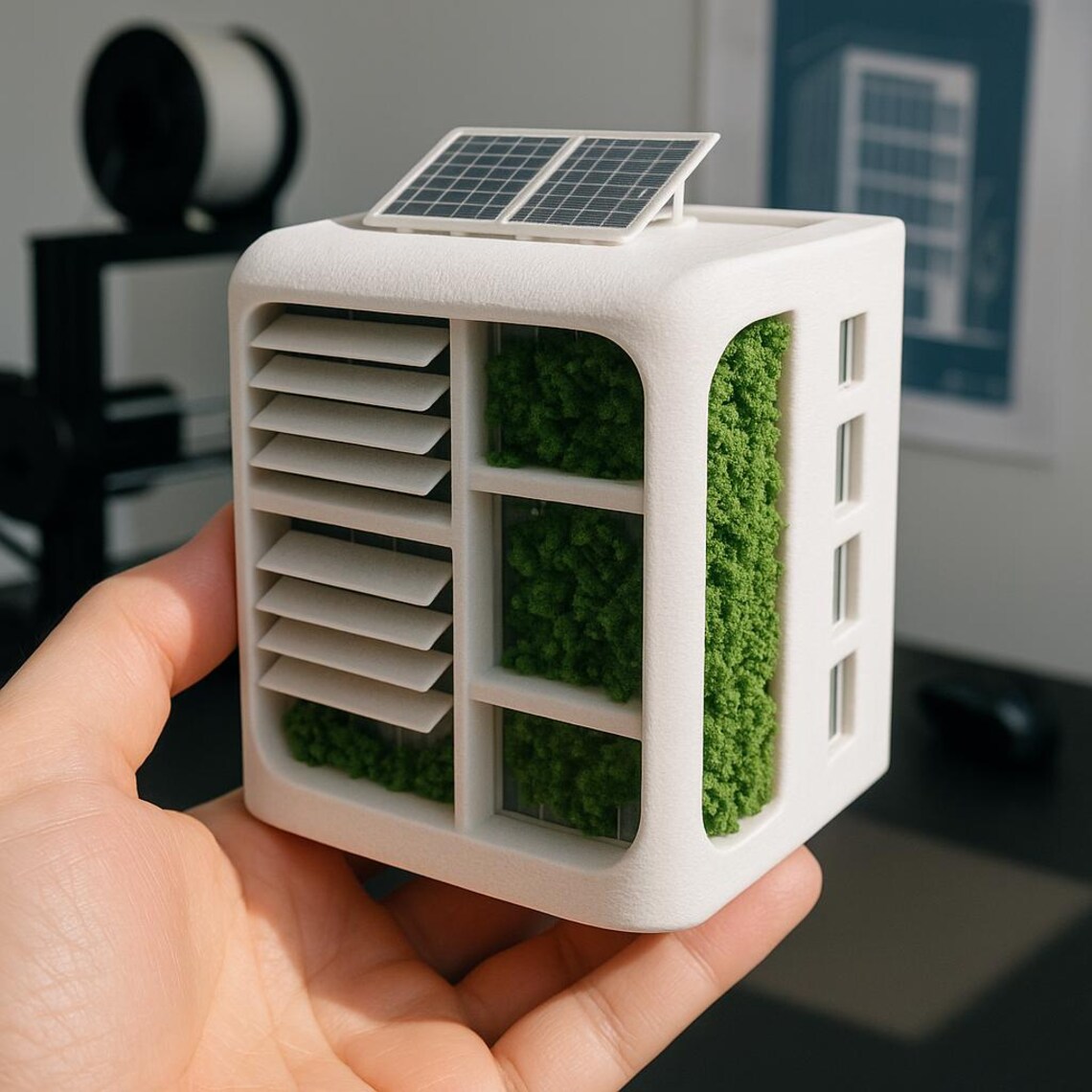 3D Printed Architecture Home Miniature Replica - Etsy