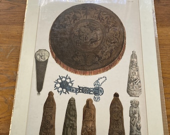 Hand Tinted Print - Etsy