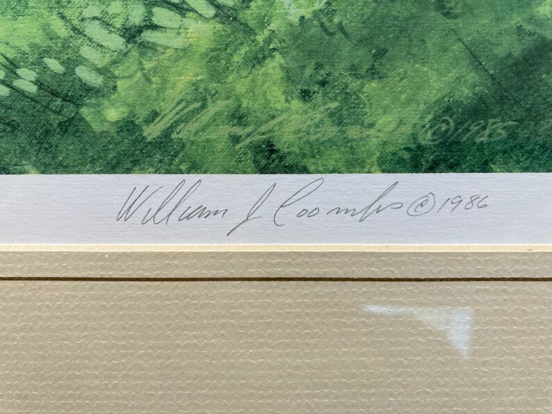 Wonderful William Coombs Limited Edition Lithograph - the View Aloft ...