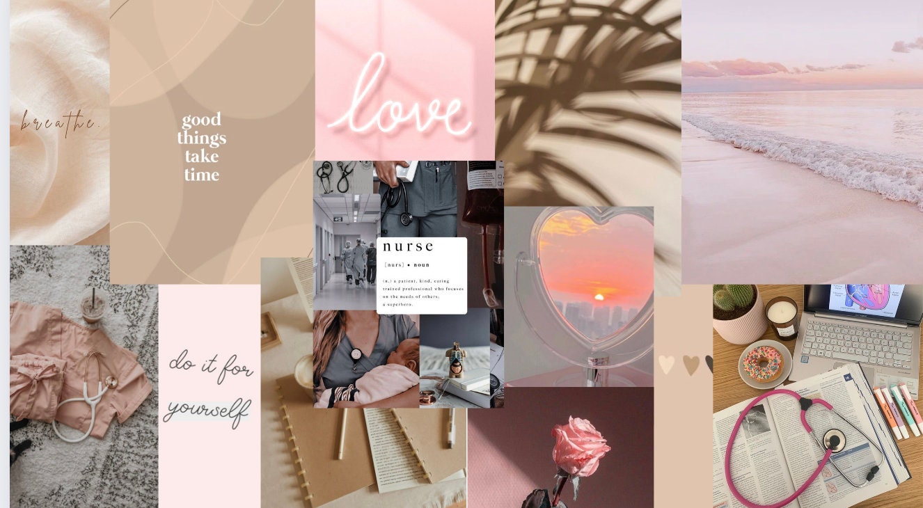 Nursing Aesthetic Wallpaper for Laptop - Etsy