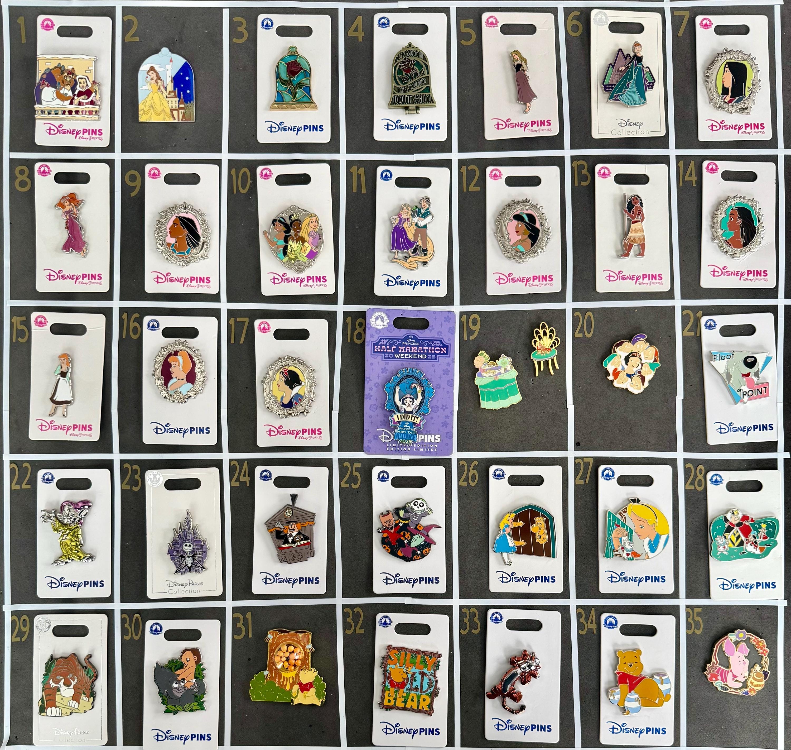 Carded Authentic Disney Pins! Pick a Pin! Disney World and Disneyland ...
