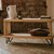 Rustic Solid Wood Radiator Shelf With Cast Iron Brackets Handcrafted ...