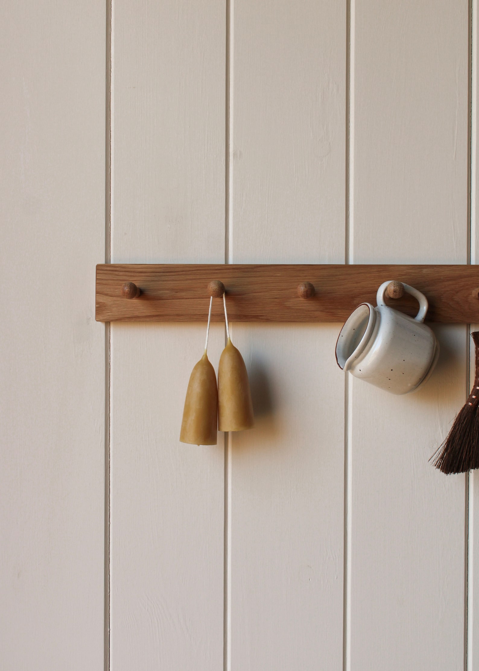Shaker Peg Rail Made From Solid Oak | Peg Rail | Peg Hooks | Coat Hook ...