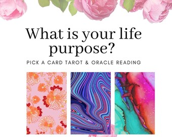 Life Purpose Card - Etsy