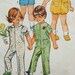 Toddler's Simplicity Sewing Pattern 9290, Vintage 1970's Kids Jumper ...