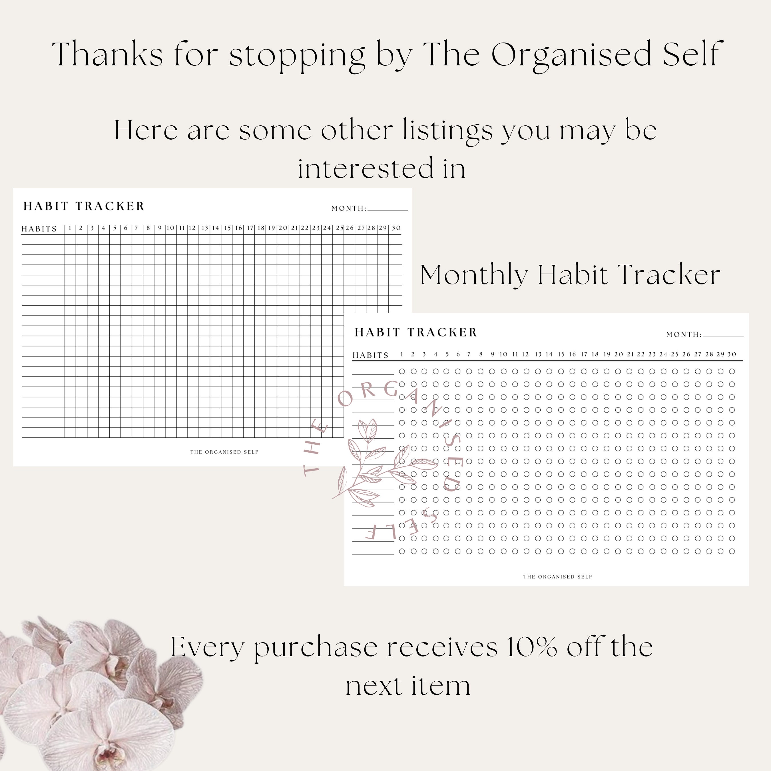 Yearly Goal Tracker, 2023 Goal Planner, Planner, Digital Download ...