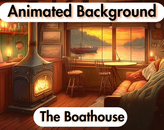 Animated Zoom Background for Student, Vtuber, Teams, Skype, Animated ...