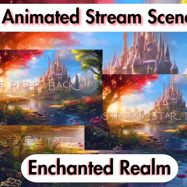 Castle Animated Background - Etsy