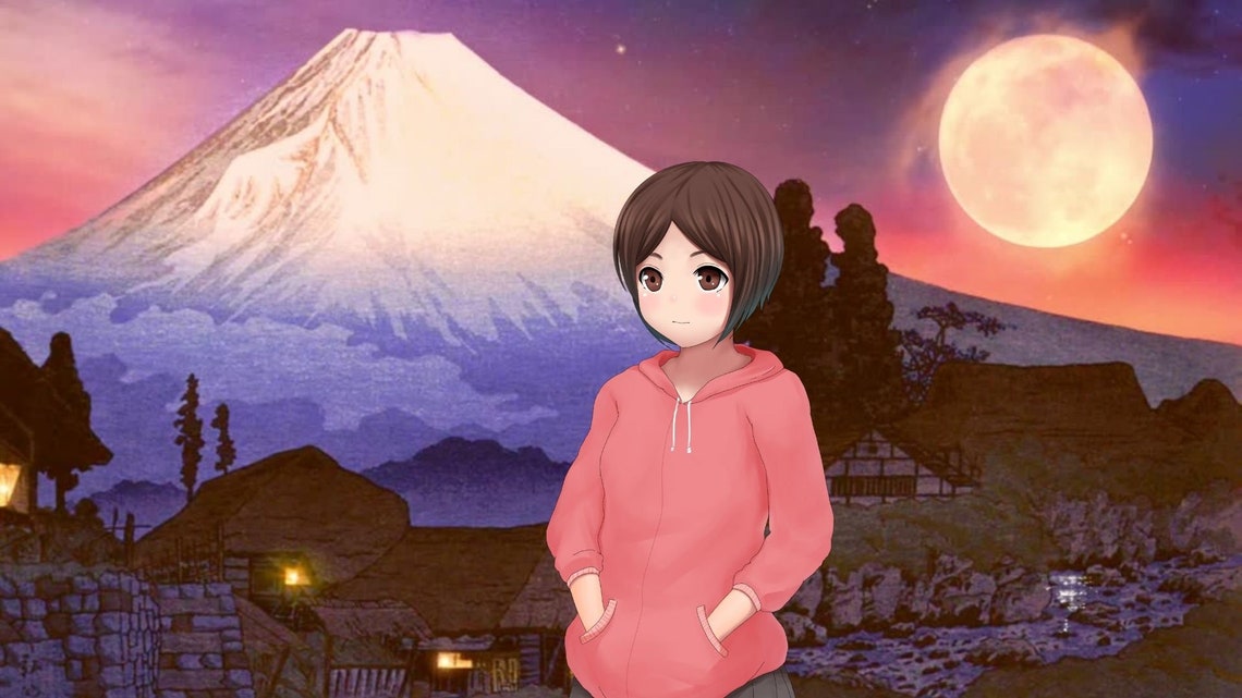 Animated Zoom Background for Online Meeting, Vtuber, Teams, Zoom ...