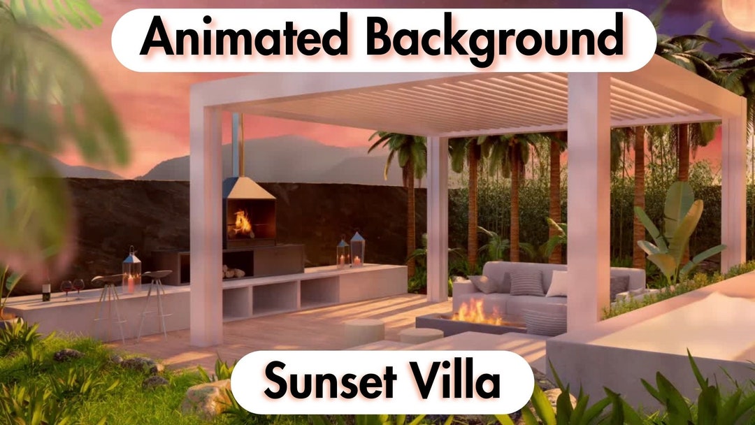 Animated Vtuber Background, Zoom Meeting Backdrop, Twitch Stream ...