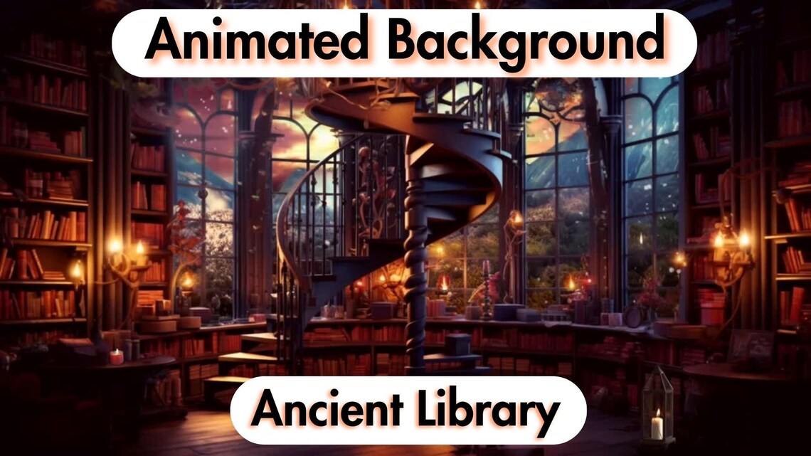 Animated Zoom Background for Student, Vtuber, Teams, Skype, Animated ...