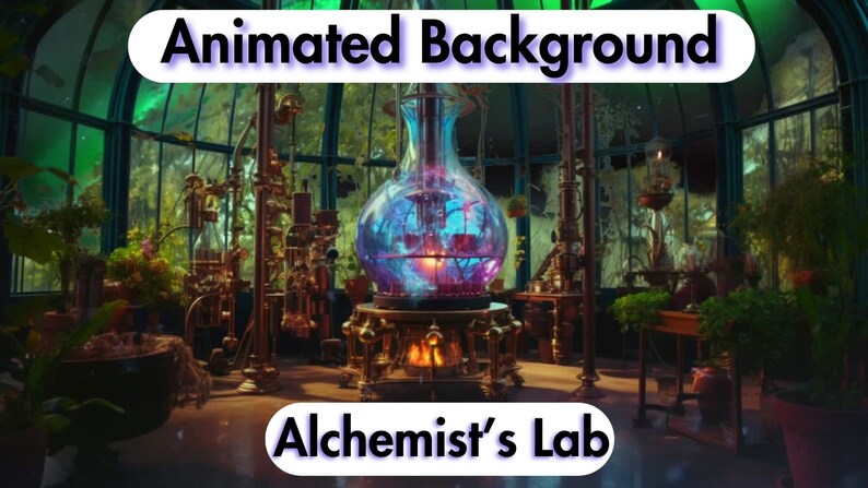 Animated Zoom Background for Student, Vtuber, Teams, Skype, Animated ...