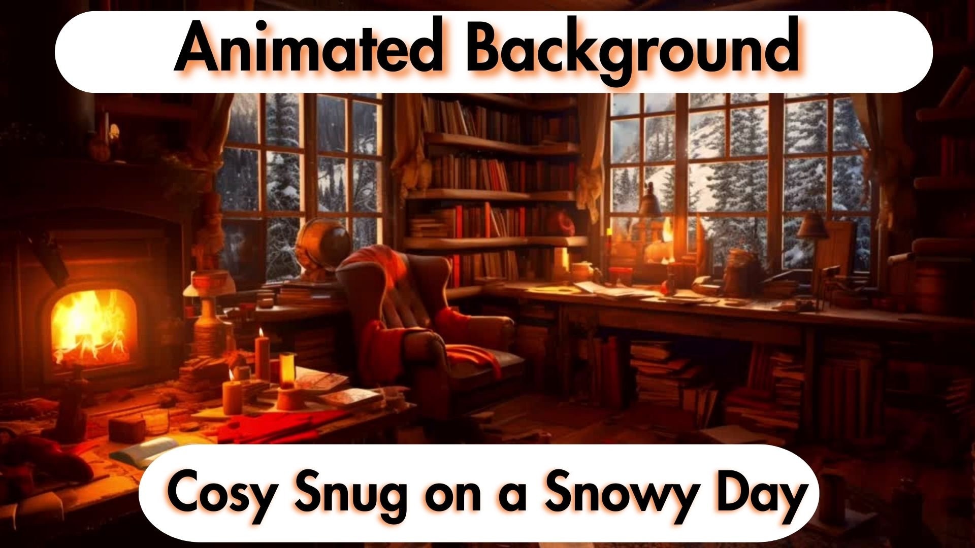 Zoom Animated Meeting Background, Twitch Stream Backdrop, Virtual ...